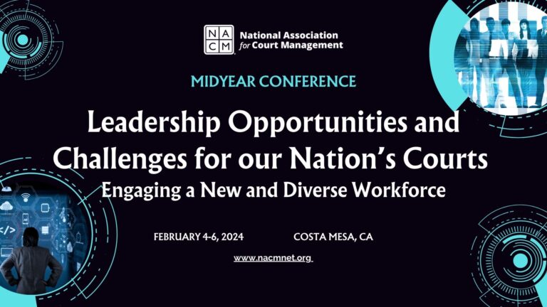 2024 Midyear Conference – National Association for Court Management